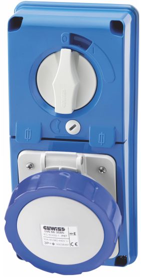 PR.BL IP67 S.F.2P+T 16A 230V 6H CBF - GEW GW66326N - Elmax - Materiale elettrico online