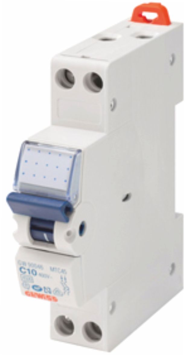 Interruttore magnetotermico compatto 2P C25 4,5KA 1M - GEW GW90049 - Elmax - Materiale elettrico ...