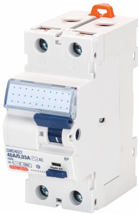 Interruttore magnetotermico differenziale compatto 2P C32 10KA A/0,03 - GEW GW94330 - Elmaxweb ...